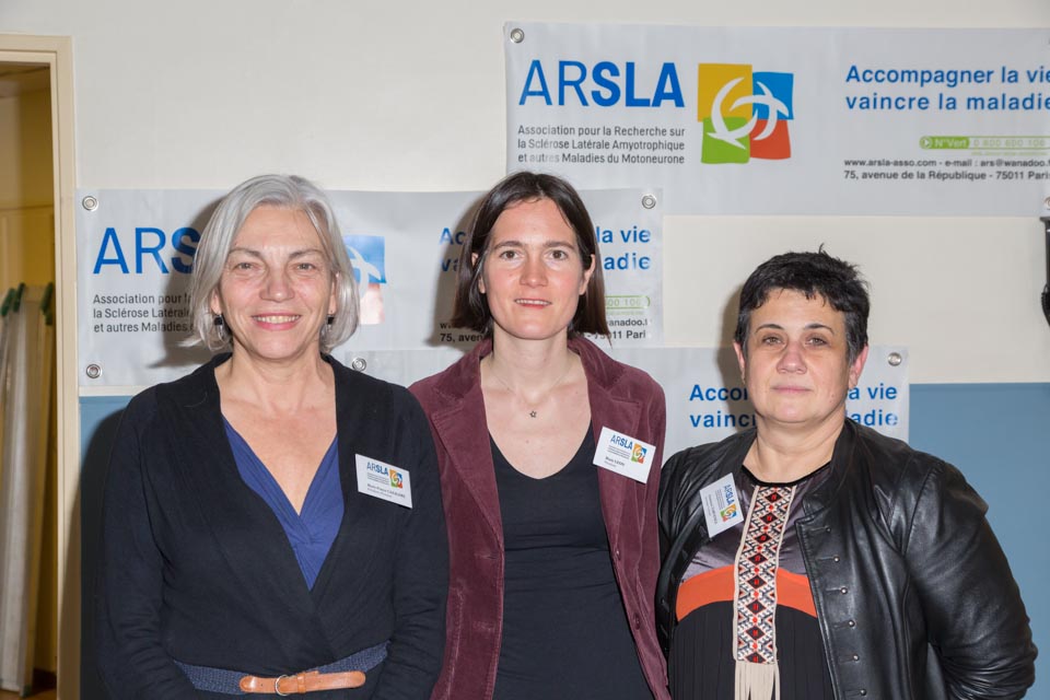Marie-France Cazalère-Fouquin, Marie Leon et Christine Tabuenca - ARSLA
